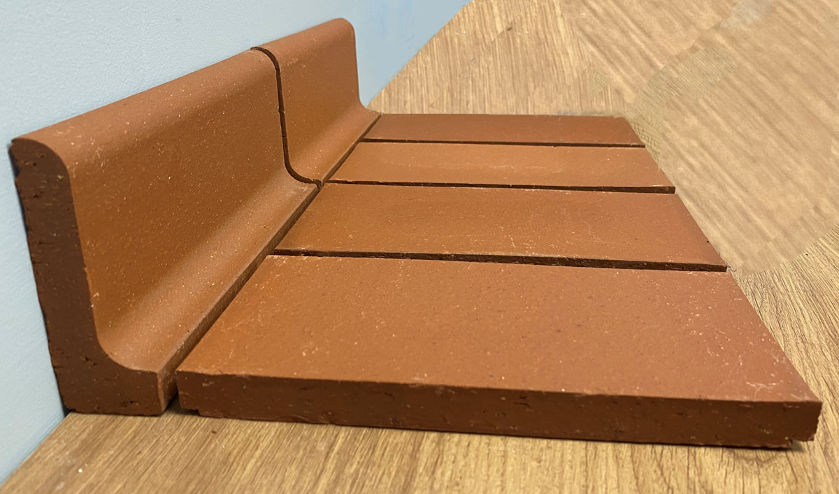 Ketley Brick Manufacturer of quarry tile fittings